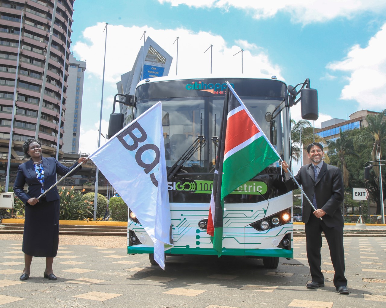 BasiGo launches pilot electric buses in Kenya - Hope Media